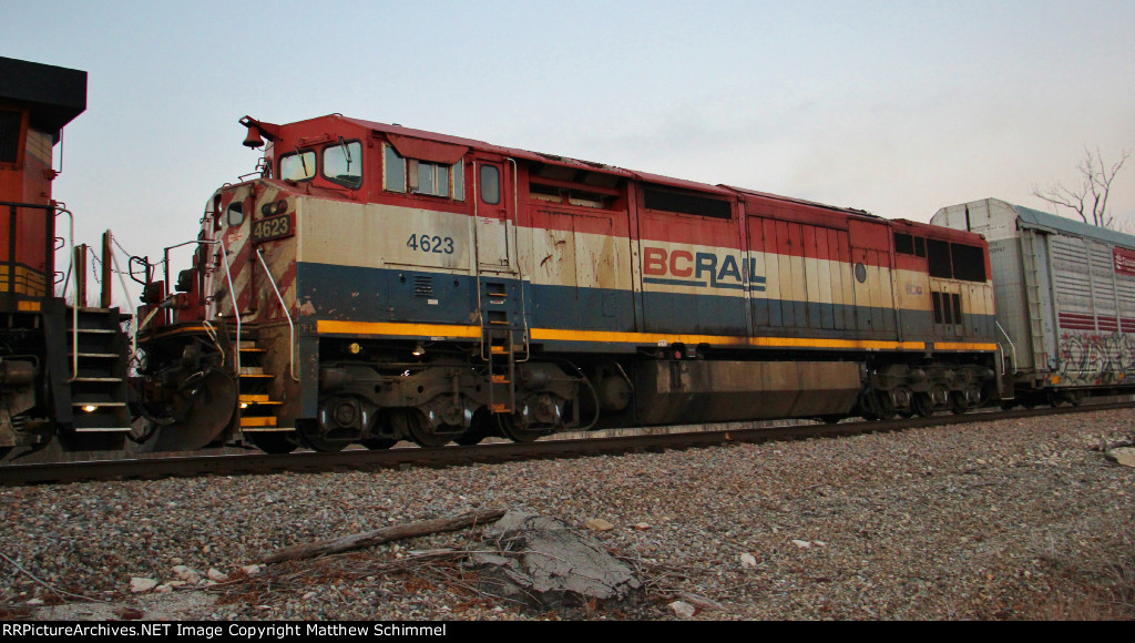 BCOL 4623 - BC Rail Barn!